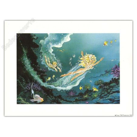 Affiche Dany - Olivier Rameau Colombe Plonge BD - Bédécouverte