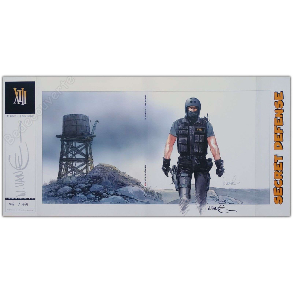 Vance - Vance Treize Xiii 250 Ex Num Signé - Ex-Libris - Bédécouverte