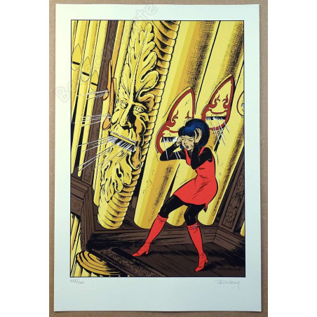 Affiche Leloup - Yoko Tsuno L'Orgueil du Diable Spirou 1767